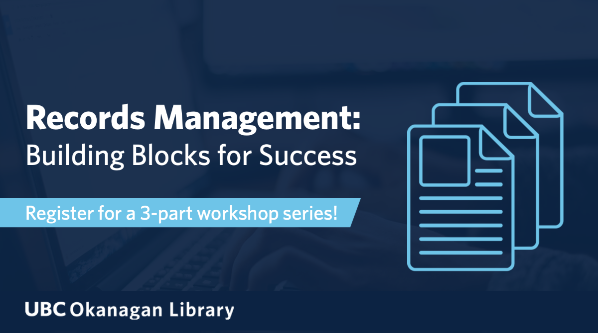 Records Management: Building Blocks for Success